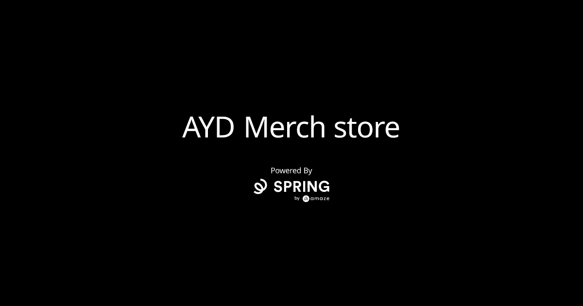 AYD Merch store