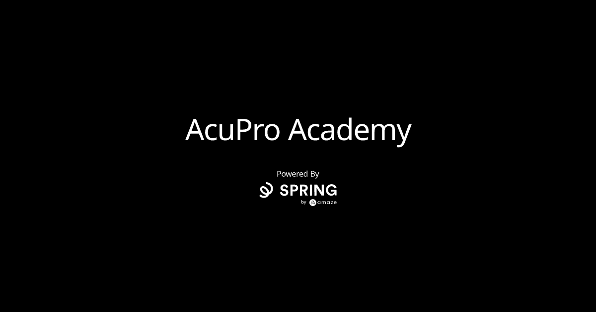 AcuPro Academy