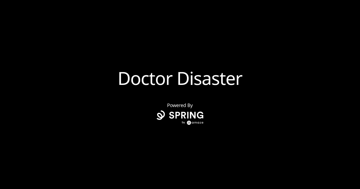 Doctor Disaster