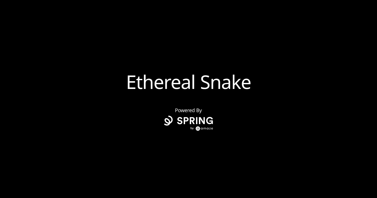 Ethereal Snake