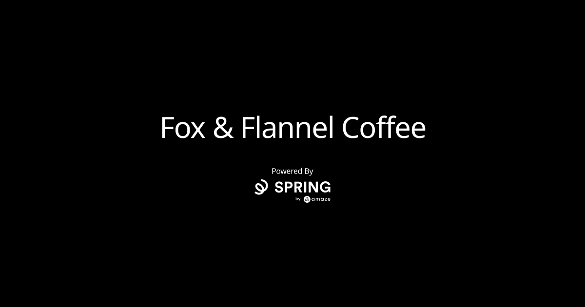 Fox & Flannel Coffee