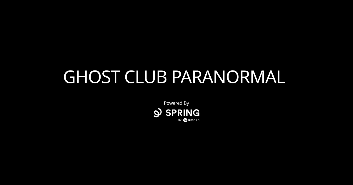 GHOST CLUB PARANORMAL