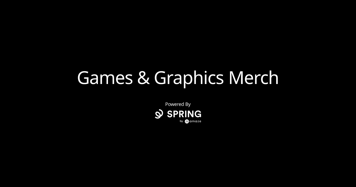 Games & Graphics Merch