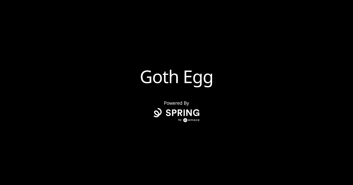 Goth Egg