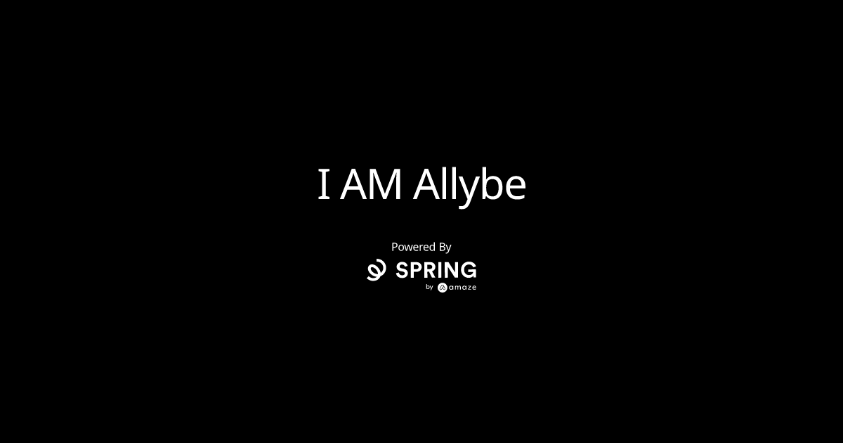 I AM Allybe