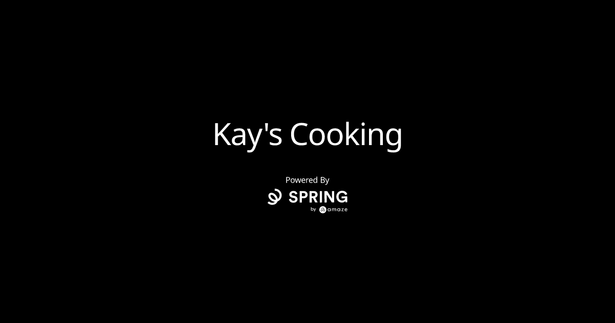 Kay's Cooking
