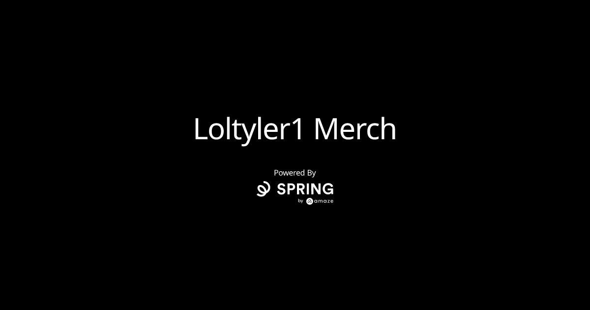Loltyler1 Merch