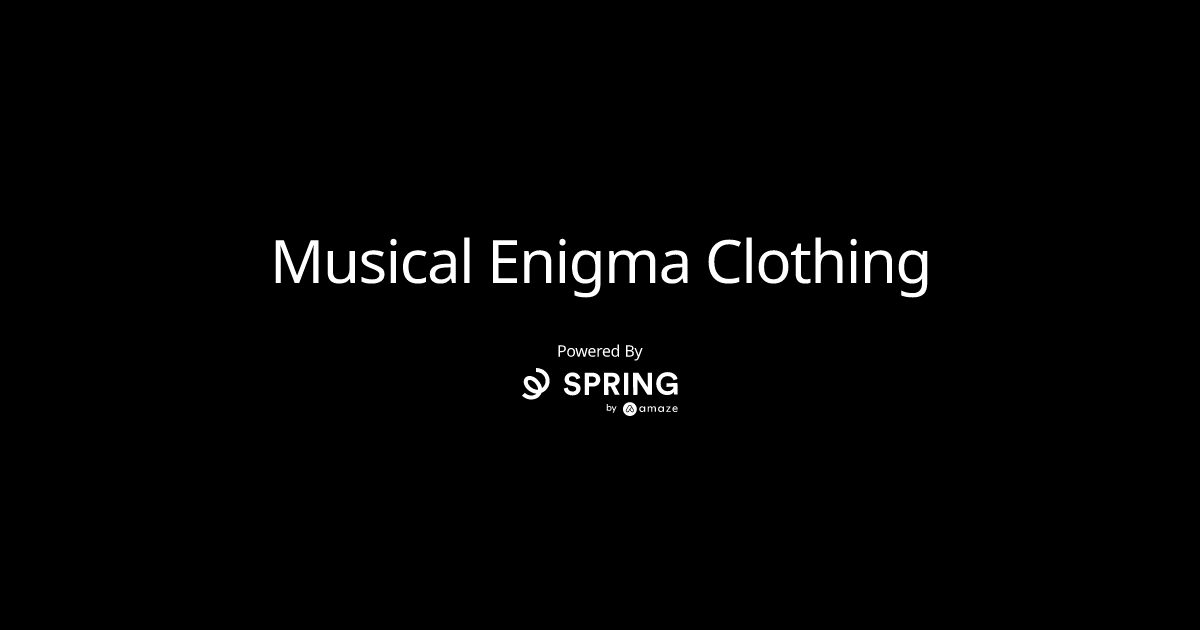 Musical Enigma Clothing