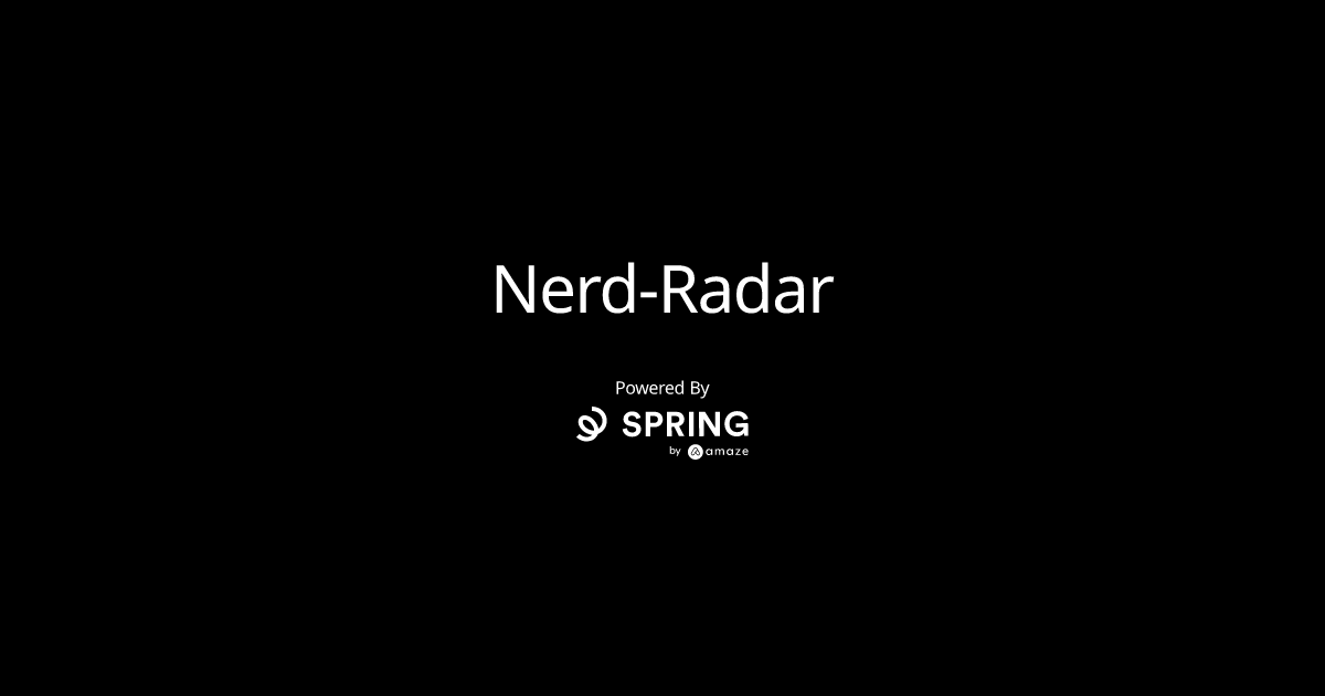 Nerd-Radar