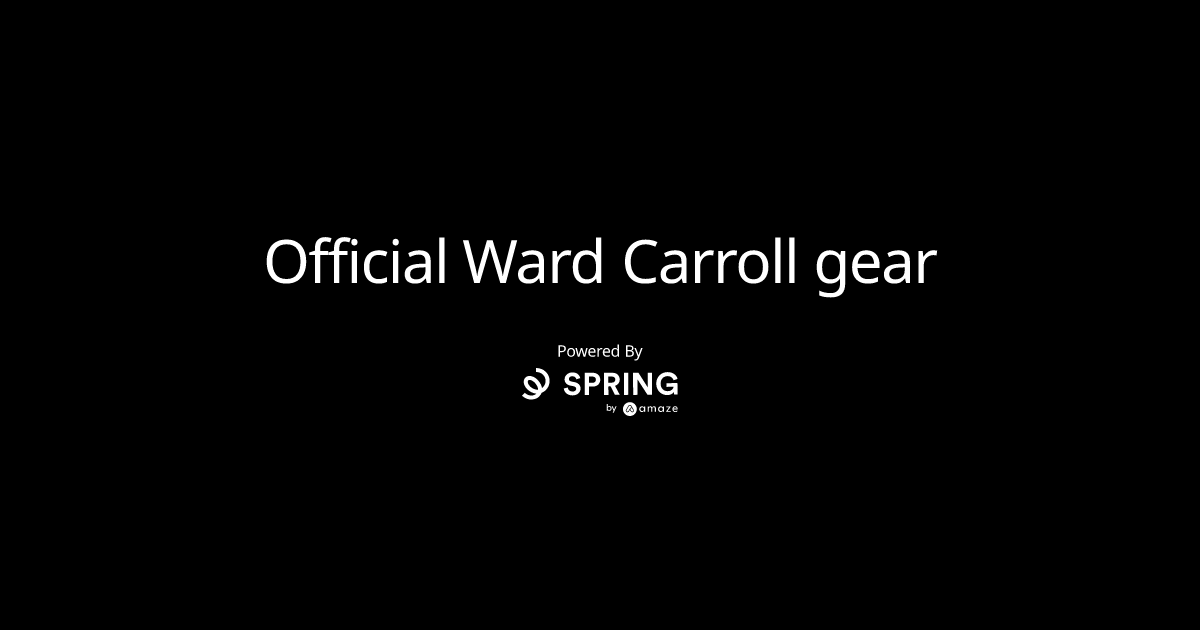 Official Ward Carroll gear