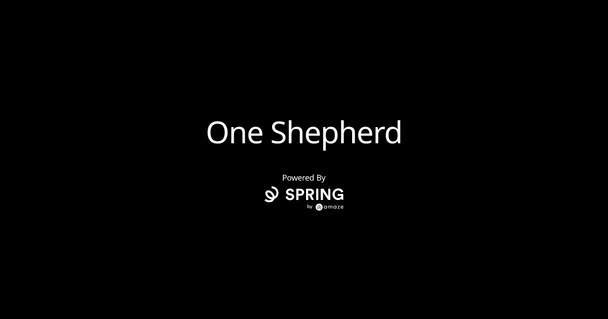 One Shepherd