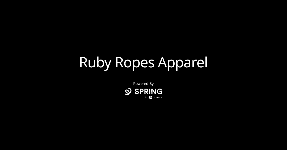 Ruby Ropes Apparel