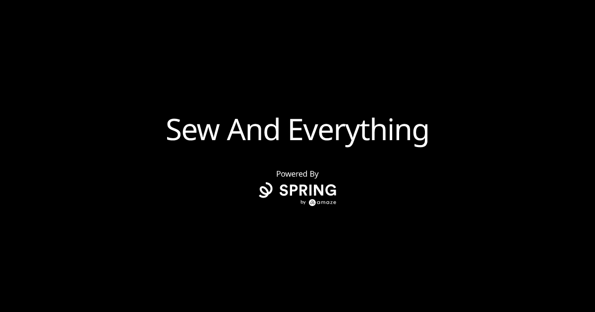 Sew And Everything