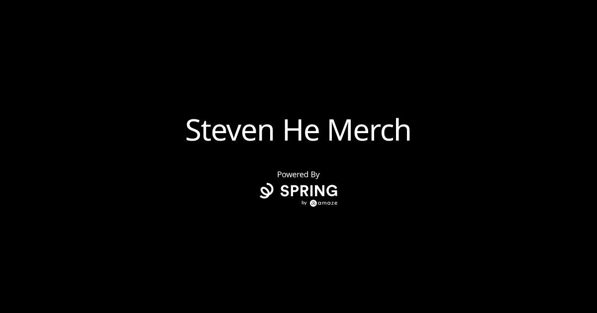 Steven He Merch