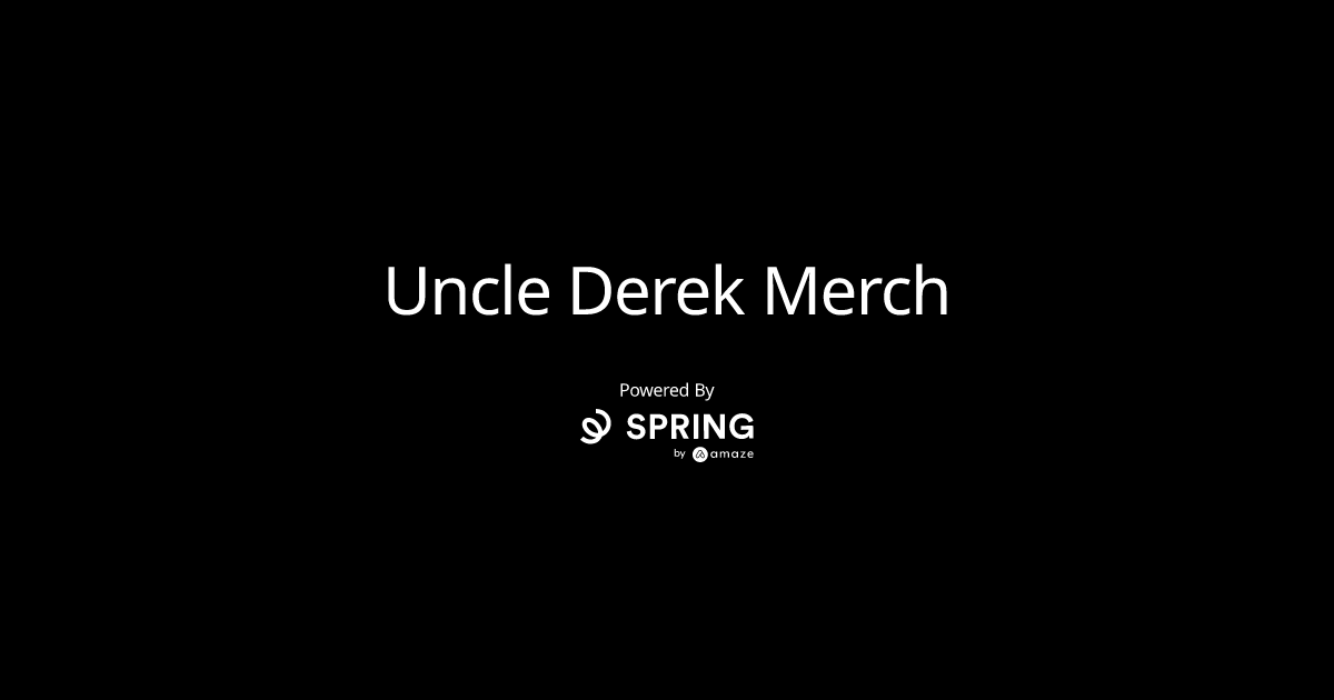 Uncle Derek Merch
