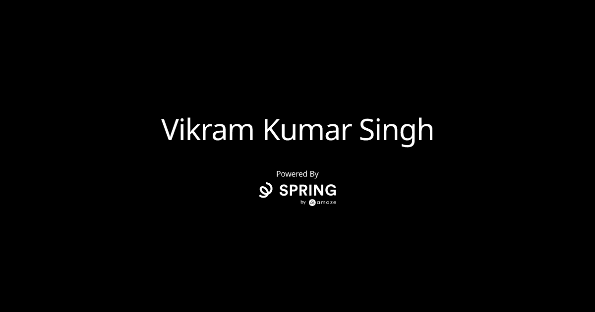 Vikram Kumar Singh