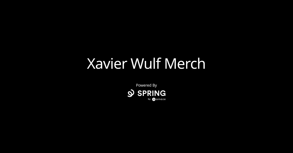 Xavier Wulf Merch